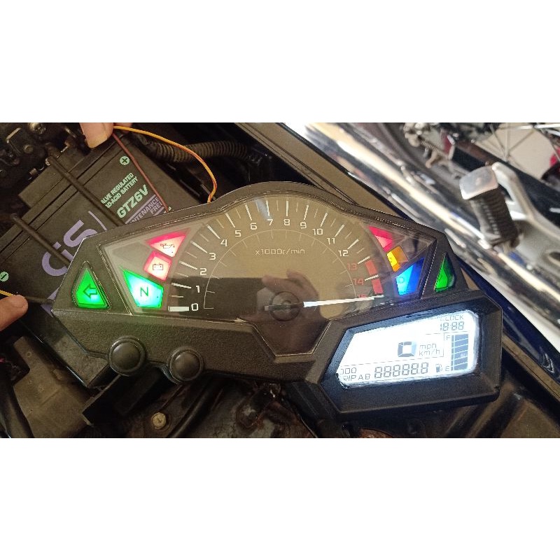 Jual speedometer kilometer spidometer ninja 250 fi original | Shopee ...