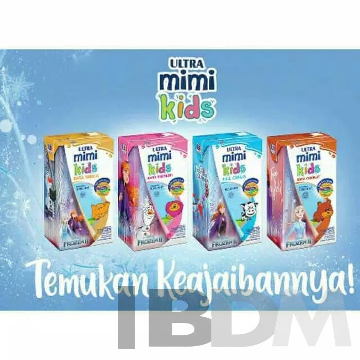 Jual SUSU UHT Ultra Mini Kids 125ml Ultra Milk | Shopee Indonesia