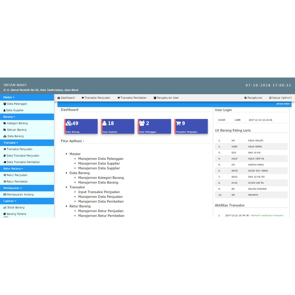 Jual Program Aplikasi Penjualan Berbasis Web - Full Source Code ...