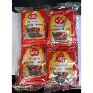 Jual SAMBAL TERASI Saset ABC 20g x10pcs | Shopee Indonesia