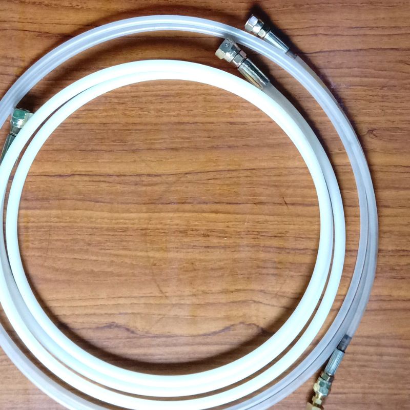 Jual Pipa AC transparan fleksibel panjang 3 meter ukuran 1/4, 3/8 ...