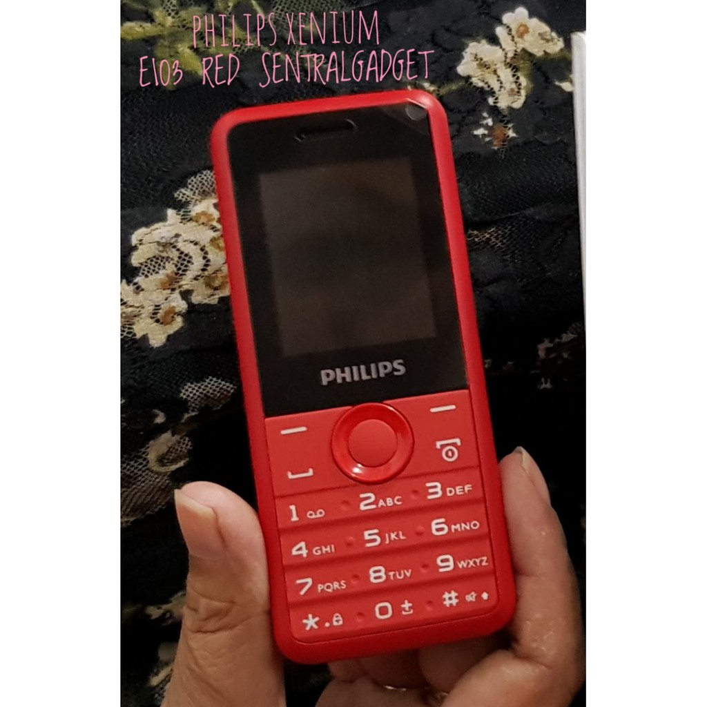 HEMAT HANDPHONE PHILIPS E103 XENIUM garansi PHILIPS INDONESIA 1 TAHUN ~ Info Harga Berbagai ...