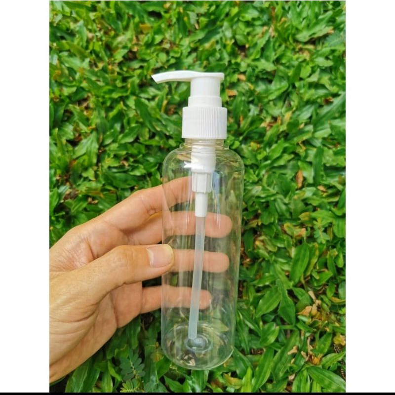 Jual Botol pompa 250 ml/Botol pump/Botol bening tebal /Botol Hand soap ...