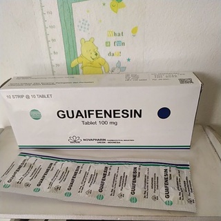 Jual Guaifenisin GG 100mg obat batuk pengencer dahak | Shopee Indonesia