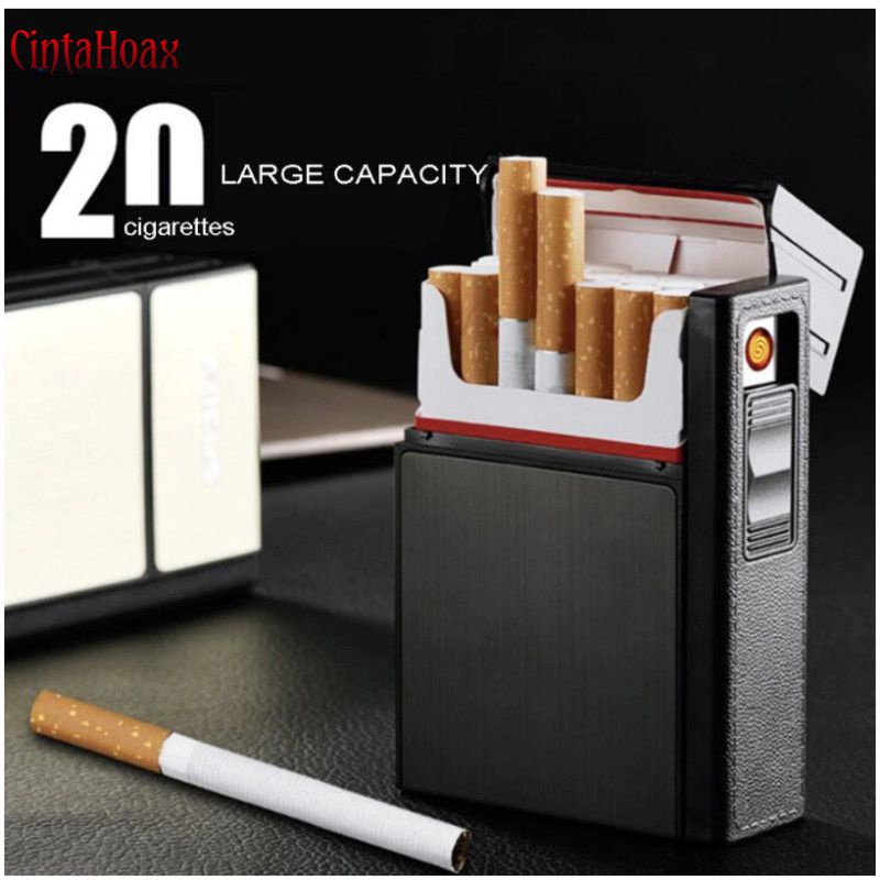 Jual KOTAK ROKOK ELEKTRIK / TEMPAT ROKOK WITH KOREK CAS / WADAH ROKOK ...