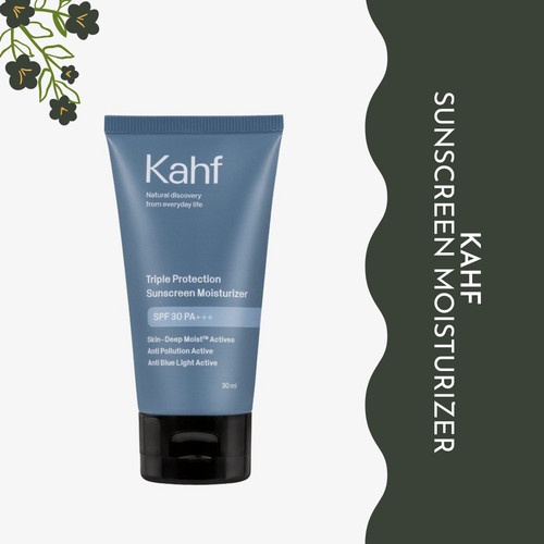 Jual Kahf Triple Protection Sunscreen Moisturizer 30ml | Shopee Indonesia