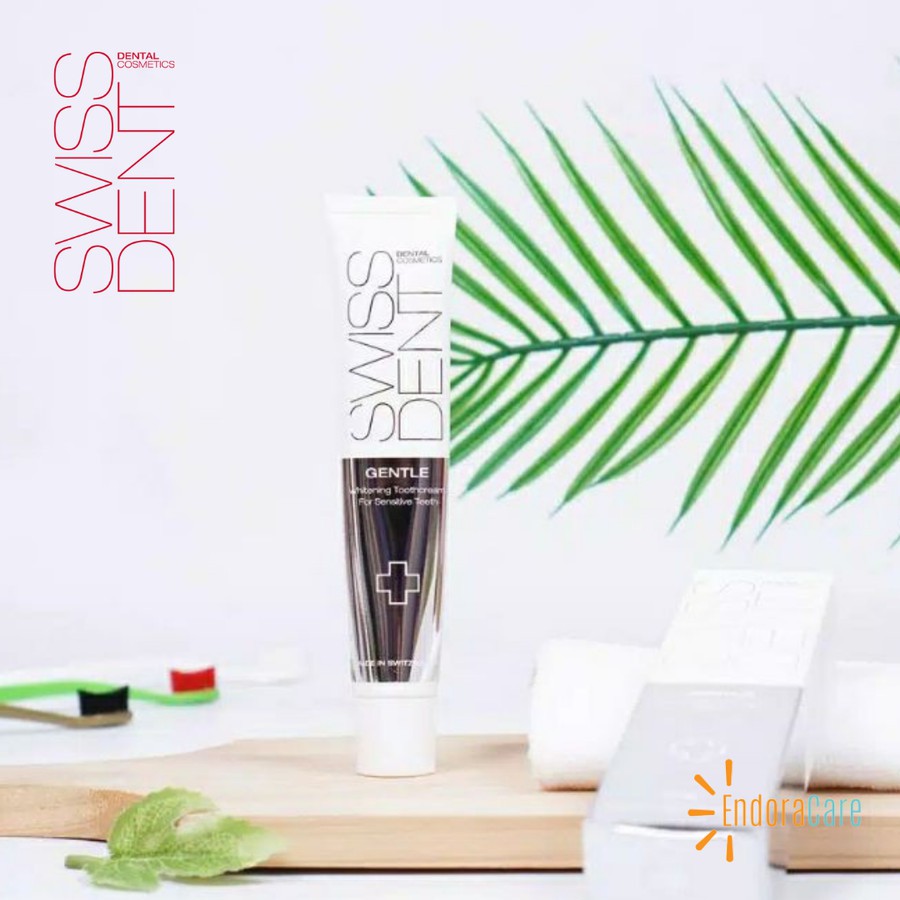 Jual SWISSDENT Gentle Toothpaste / Pasta Gigi Dewasa 50ml | Shopee ...