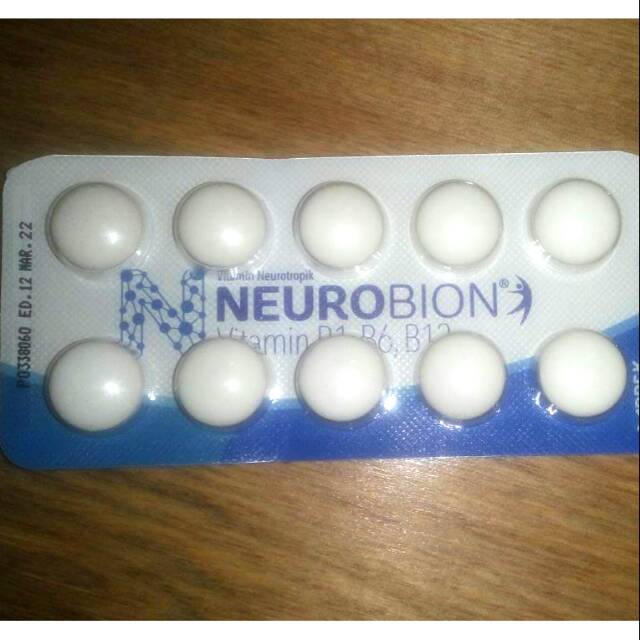 Jual Neurobion biru vitamin B1 B6 B12 | Shopee Indonesia