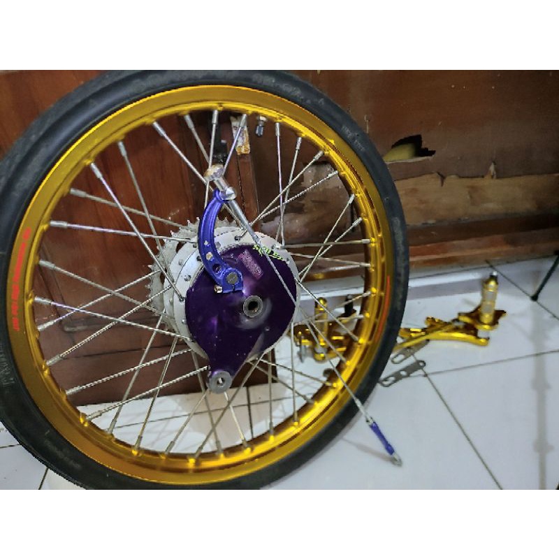 Jual Velg FU Set Tromol Smash SET Tinggal Pasang & Underbone Ninja PNP ...