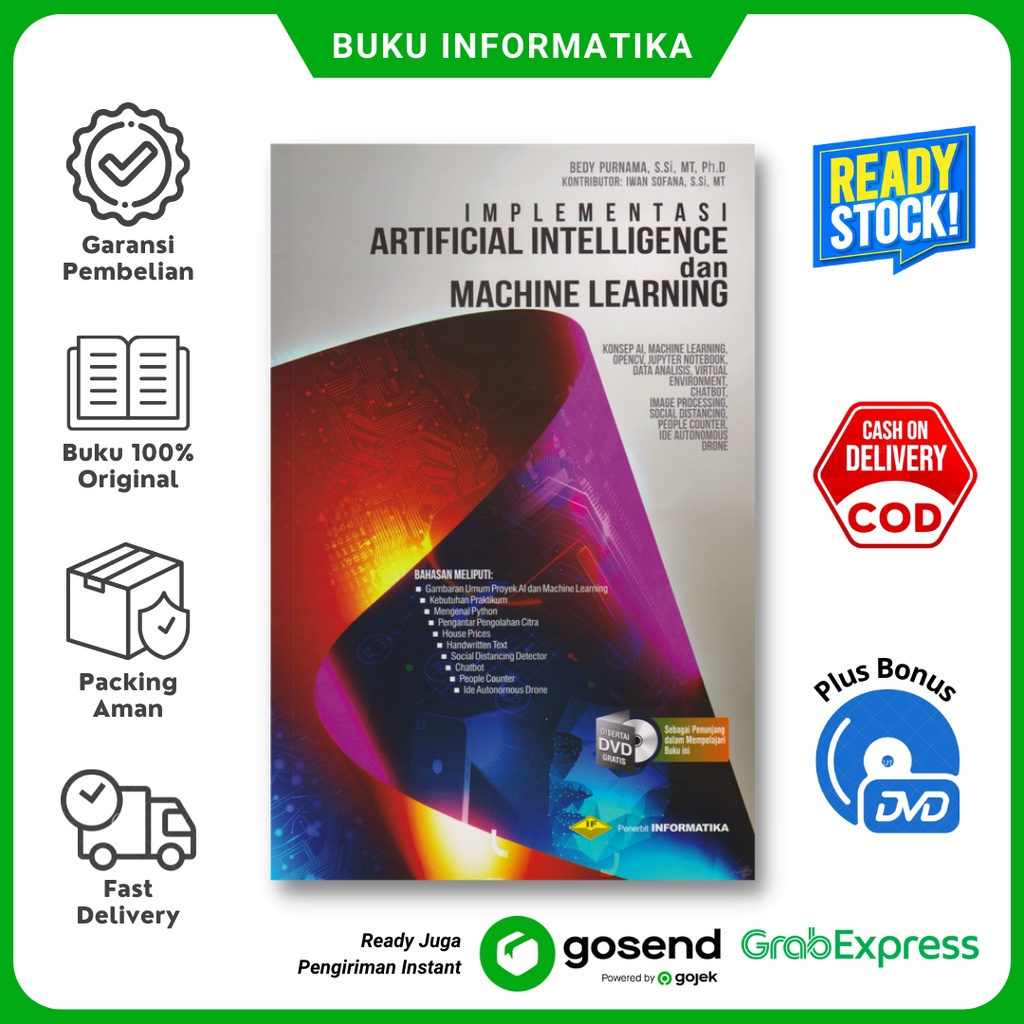 Jual Buku Implementasi Artificial Intelligence Dan Machine Learning | Shopee Indonesia