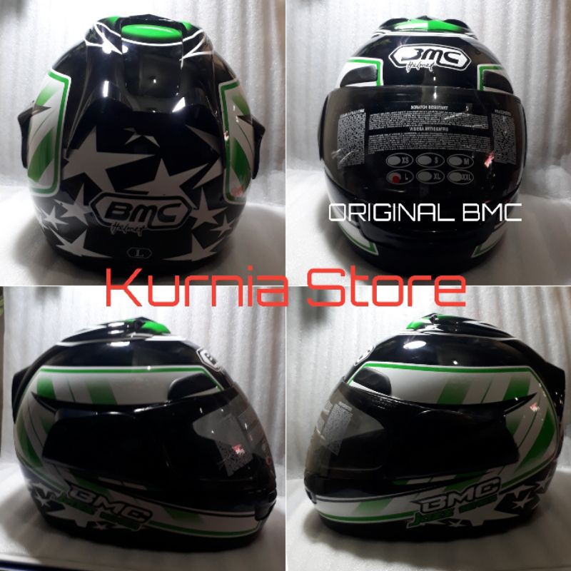 Jual Helm bmc full face bmc | Shopee Indonesia
