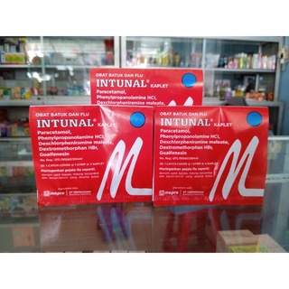 Jual INTUNAL TABLET MERAH ISI4 | Shopee Indonesia