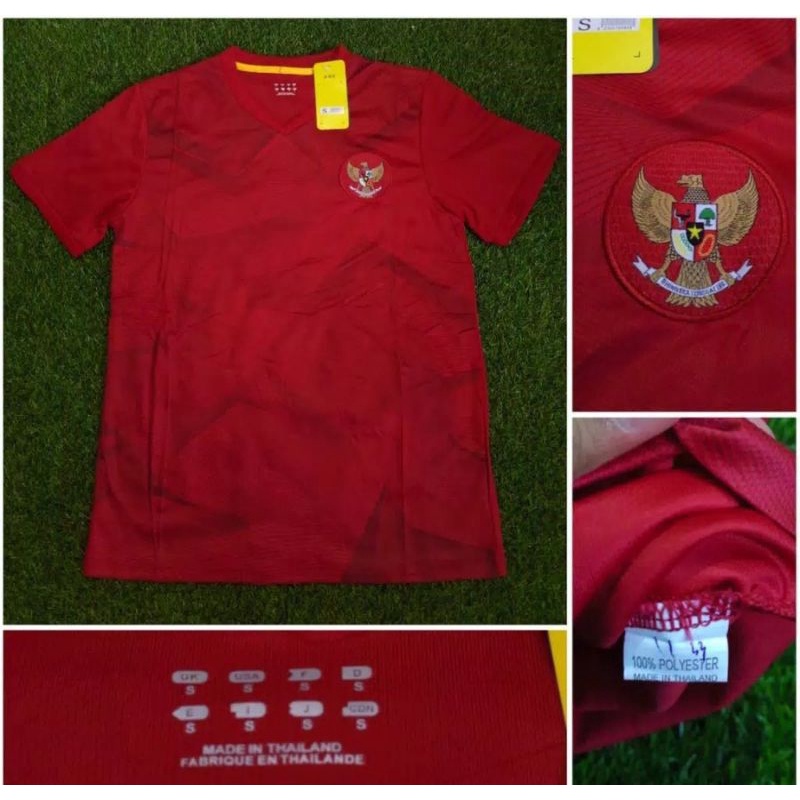 Jual Jersey Training Timnas Indonesia Merah 2021 2022 Grade Ori Official | Shopee Indonesia