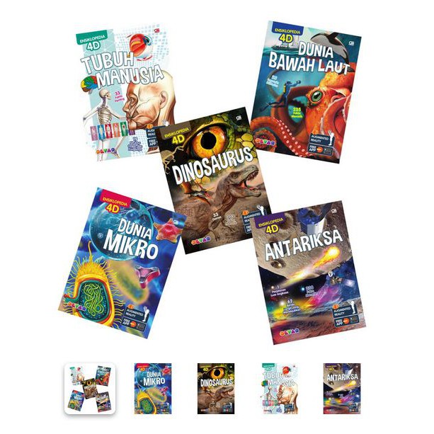 Jual Buku Ajaib Ensiklopedia 4D Devar Augmented Reality | Shopee Indonesia