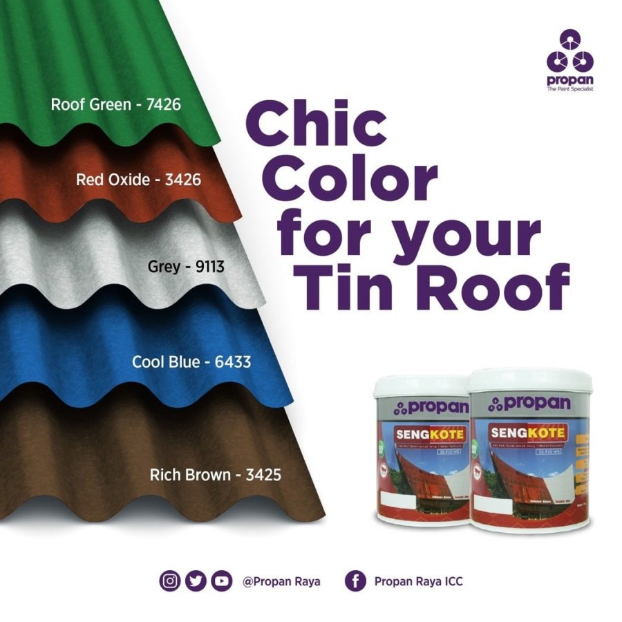 Jual Propan Sengkote Cat Seng Galvanis Besi SK-950 Anti Karat Water ...