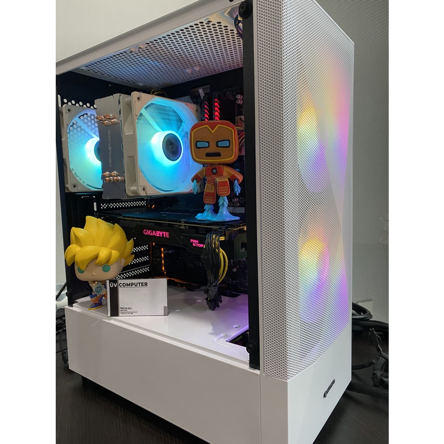 Jual Casing PC Komputer PowerUP Raptor 1630 Mid Tower ATX Case + 2 Fan ...