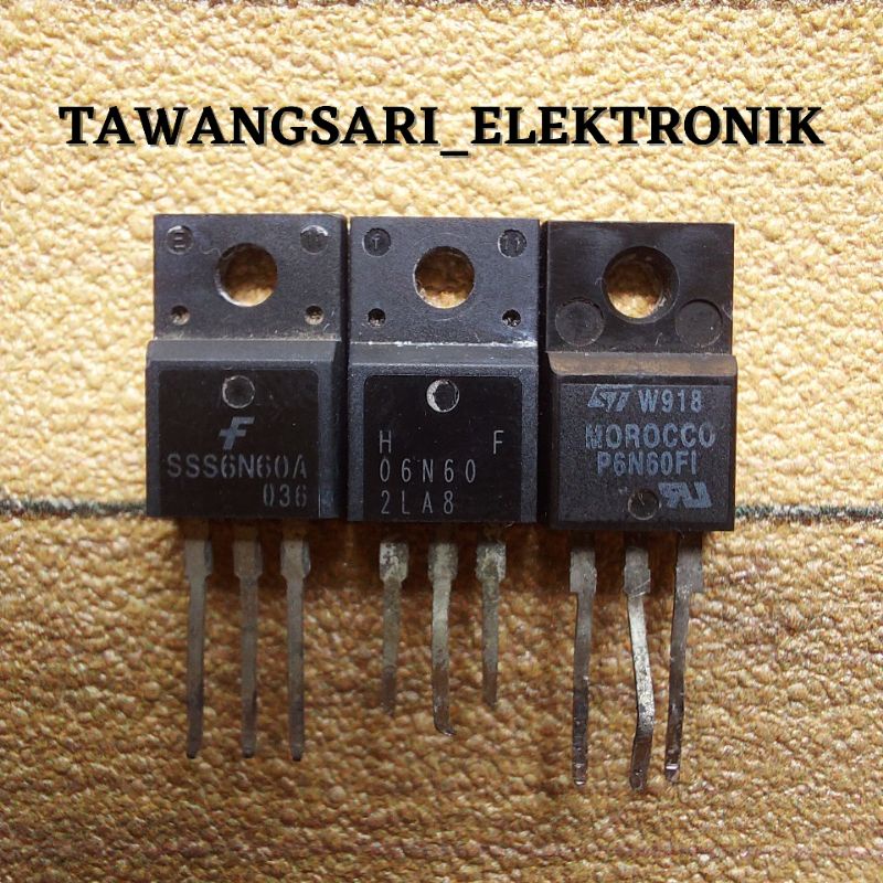 Jual ORIGINAL MOSFET 6N60 FET 6n60 ORI | Shopee Indonesia