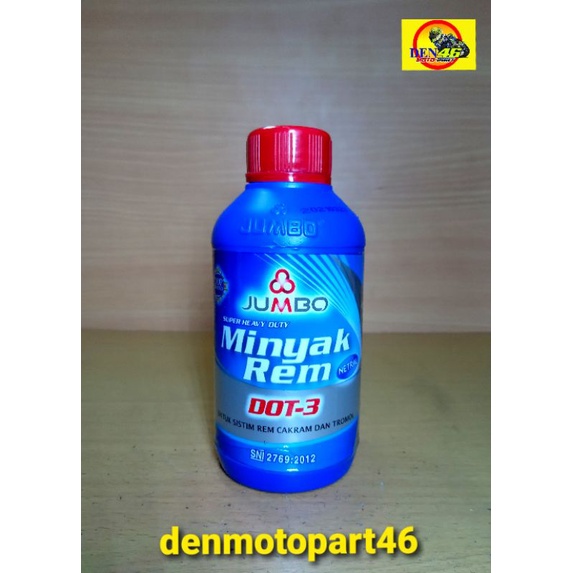 Jual Minyak Rem Jumbo/Oli Rem Cakram Jumbo Besar 300ML Dot 3 Brake ...