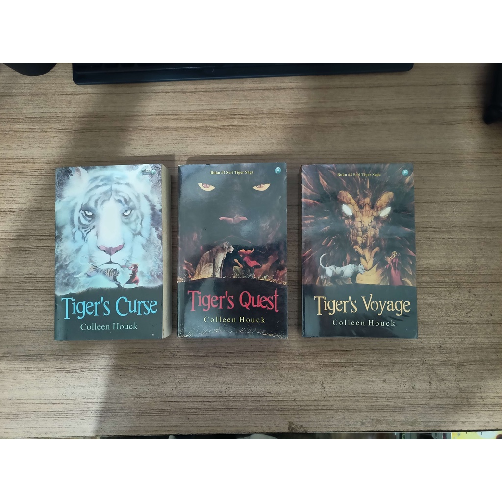 Jual Tiger's Curse, Tiger's Quest, Tiger's Voyage - Collen Houck ...