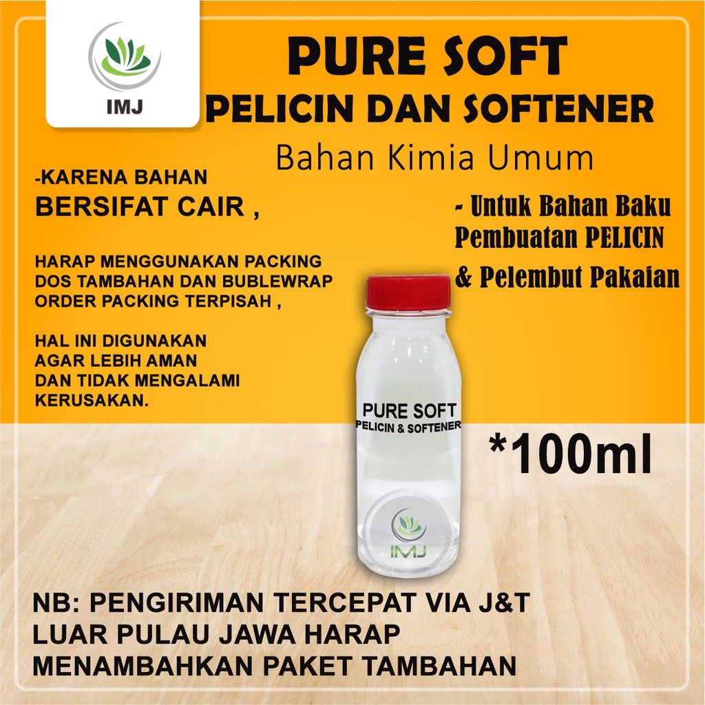 Jual PURESOFT | SILICONE SOFTENER Bahan Pelicin/Pelembut /Silicon Kain ...