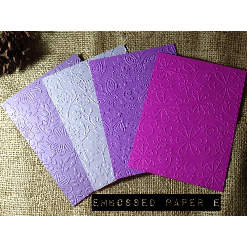 Jual Kertas motif timbul/Embossed Paper E | Shopee Indonesia