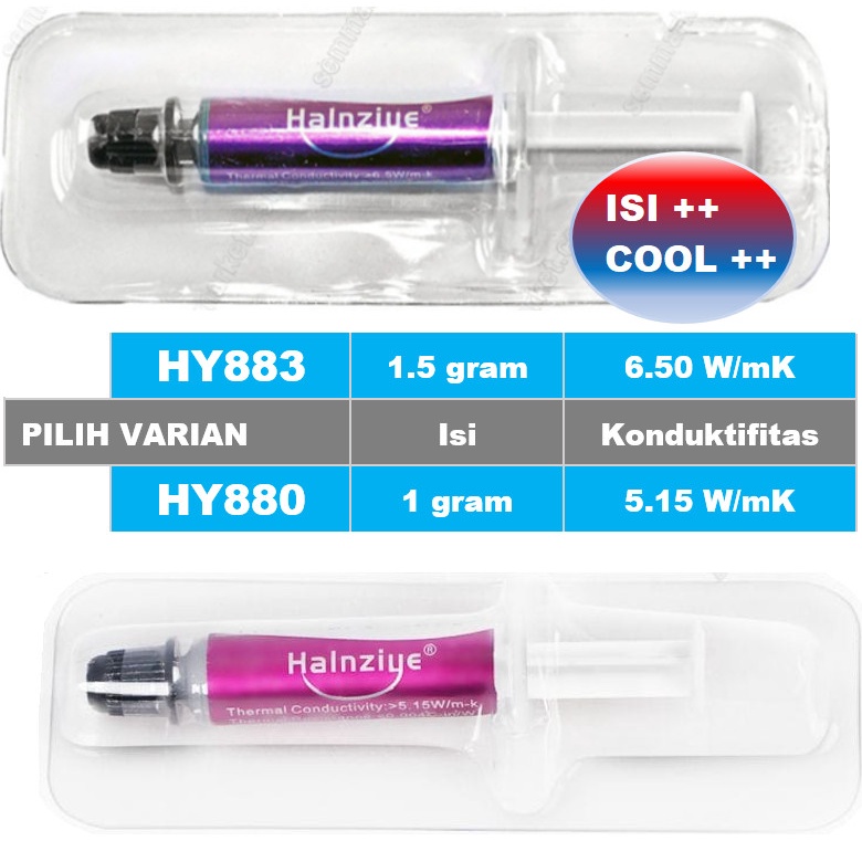 Jual TERMAL GREASE PASTA PENDINGIN HEATSINK IC CPU LED HPL / THERMAL ...