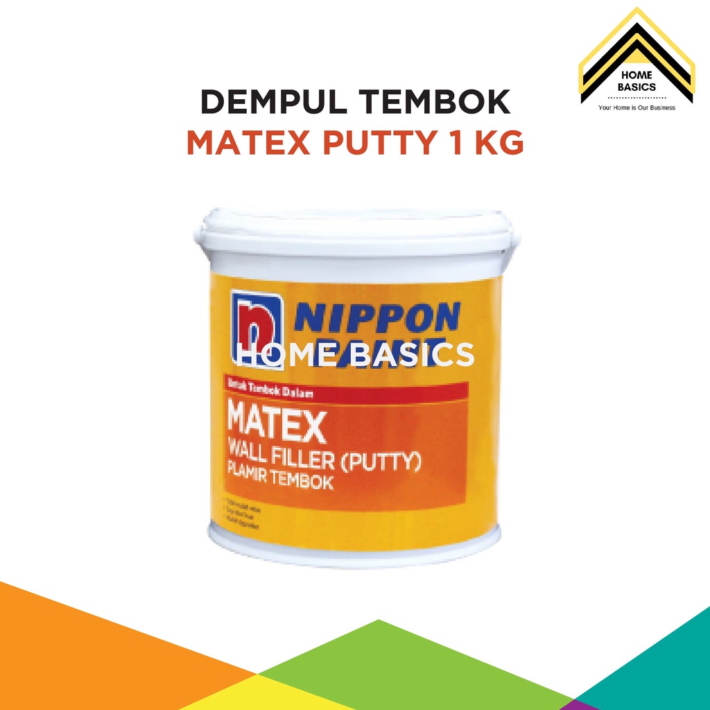 Jual Dempul Tembok Matex Putty Wall Filler 1 Kg / Plamir Tembok ...