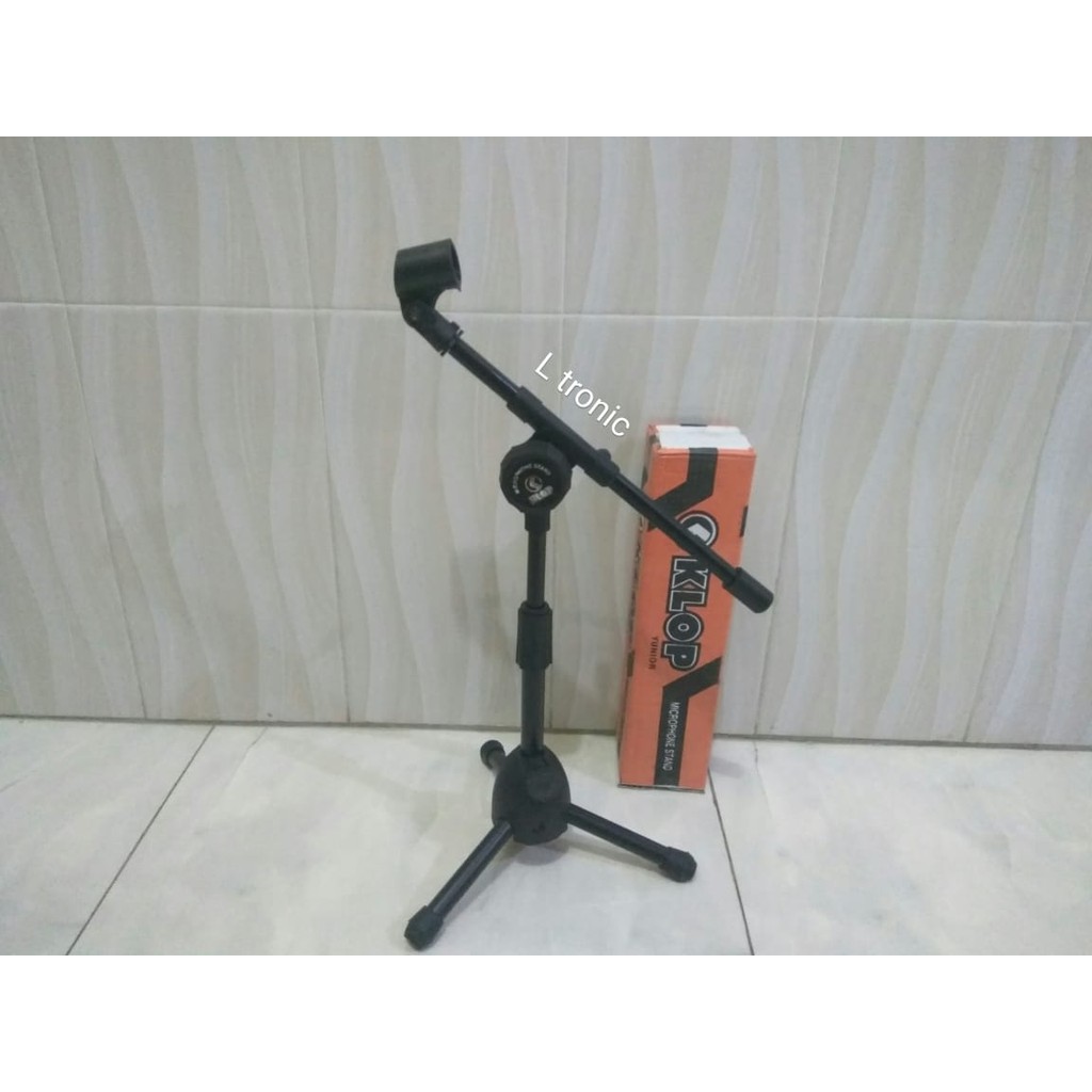 Jual Stand mic pendek Klop Stand microphone pendek | Shopee Indonesia