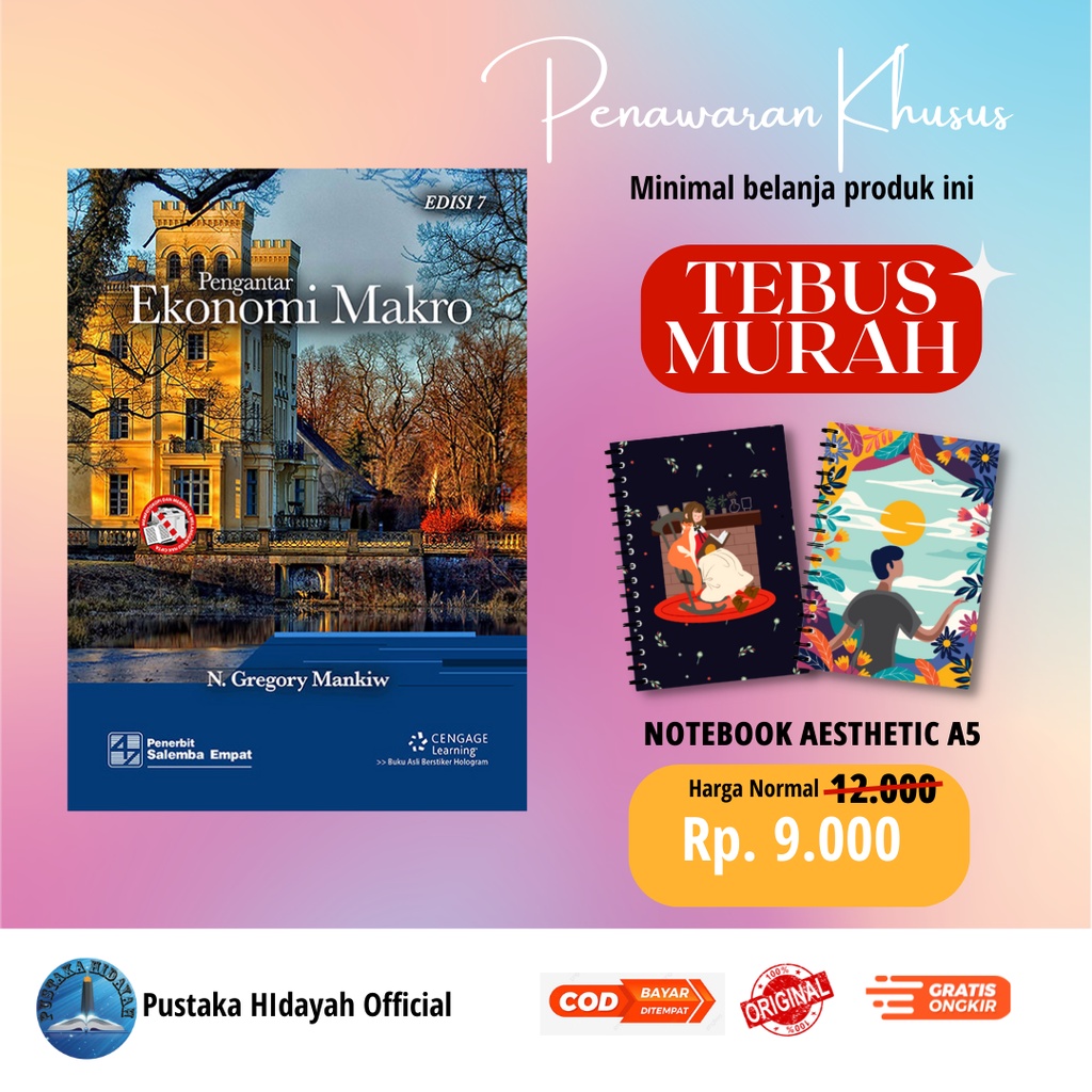 Jual Buku Pengantar Ekonomi Makro Edisi 7 - N. Gregory Mankiw | Buku Manajemen Buku Ekonomi Buku ...