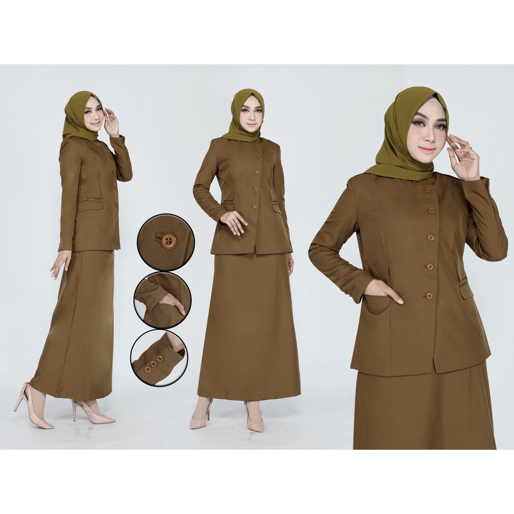 Jual Blazer Pemda seragam khaki seragam dinas Pemda baju Pemda seragam asn | Shopee Indonesia