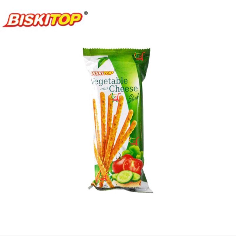 Jual Biskitop Vegetable and Cheese Stick Biskuit Sayur 60gr | Shopee ...