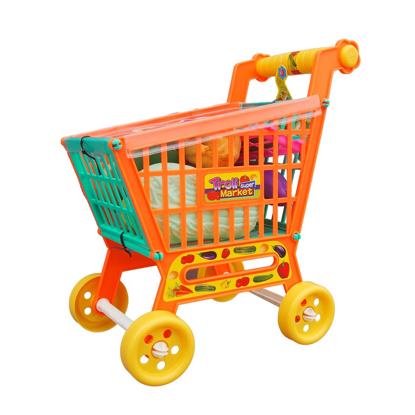 Jual Troly Belanja Super Market Mainan Ocean Toy Edukasi Anak OCT2119AB ...