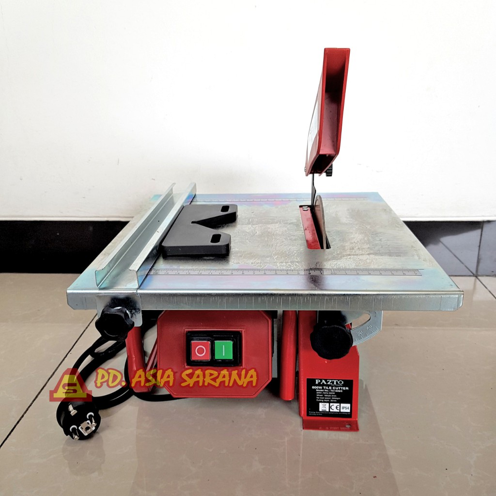 Jual Mesin Table Tile Circular Saw Pazto TC180S-3 / Meja Potong Keramik ...