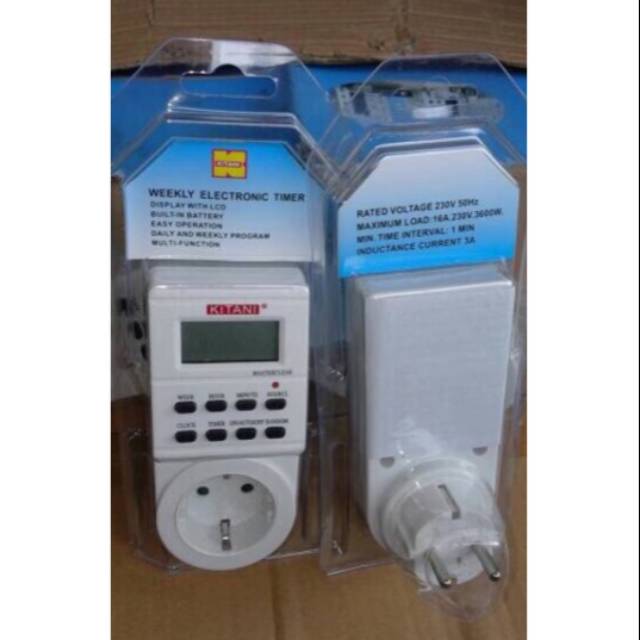 Jual Stop kontak colokan AC timer digital (no box) | Shopee Indonesia