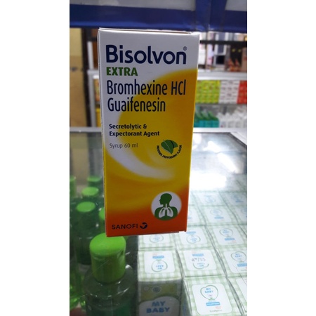Jual bisolvon extra bromhexine HCI guaifenesin 60mL | Shopee Indonesia