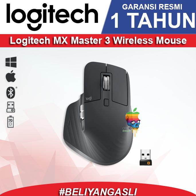 Jual Logitech MX Master 3 Wireless Mouse - Garansi Resmi | Shopee Indonesia