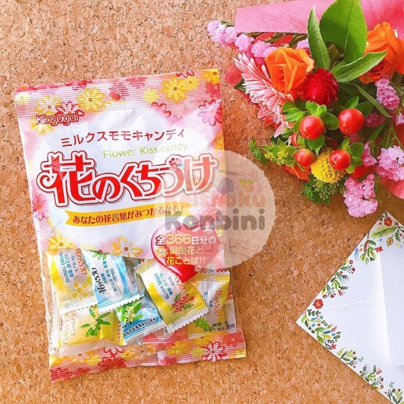 Jual Kasugai Flower Kiss Candy 135g / permen jepang / snack jepang ...