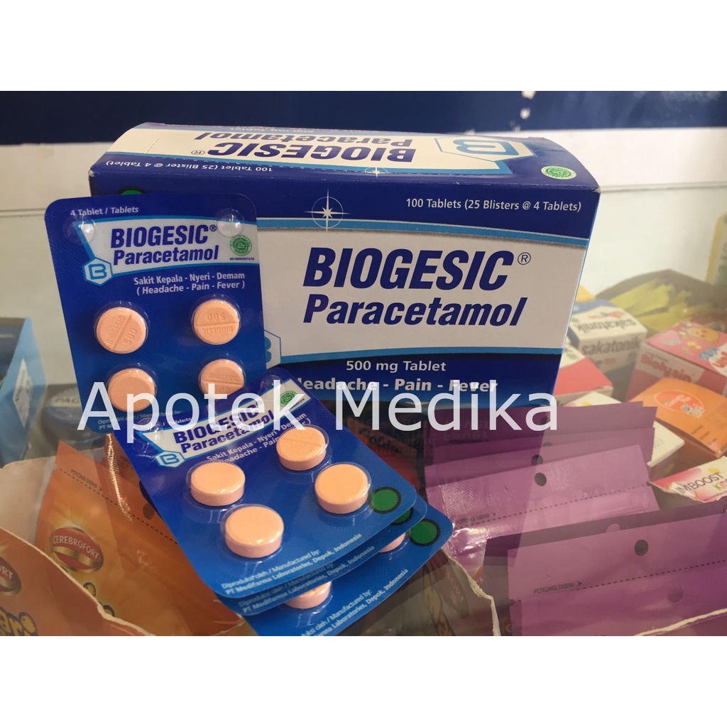 Jual Biogesic Tablet | Shopee Indonesia