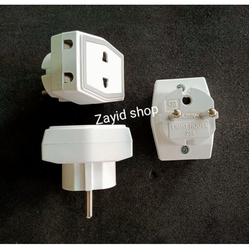 Jual COLOKAN listrik Multi fungsi 3 arah steker serbaguna Bisa buat ...