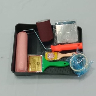 Jual Paket Hemat 7 In 1 Alat - Alat Cat Tembok !! Kuas Roll Supra Copot ...