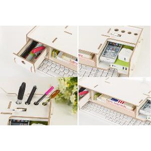 Jual Unik Rak Computer Meja Kerja Komputer Tempat Monitor LCD Laptop ...