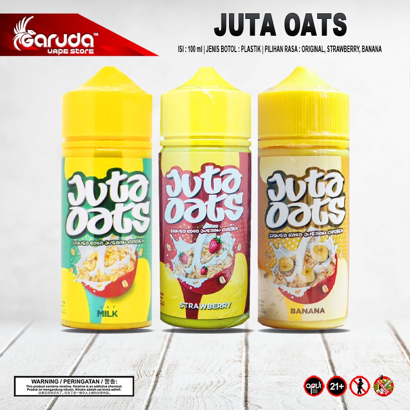 Jual Liquid Juta Oats Series RSR 100ml Bercukai | Shopee Indonesia