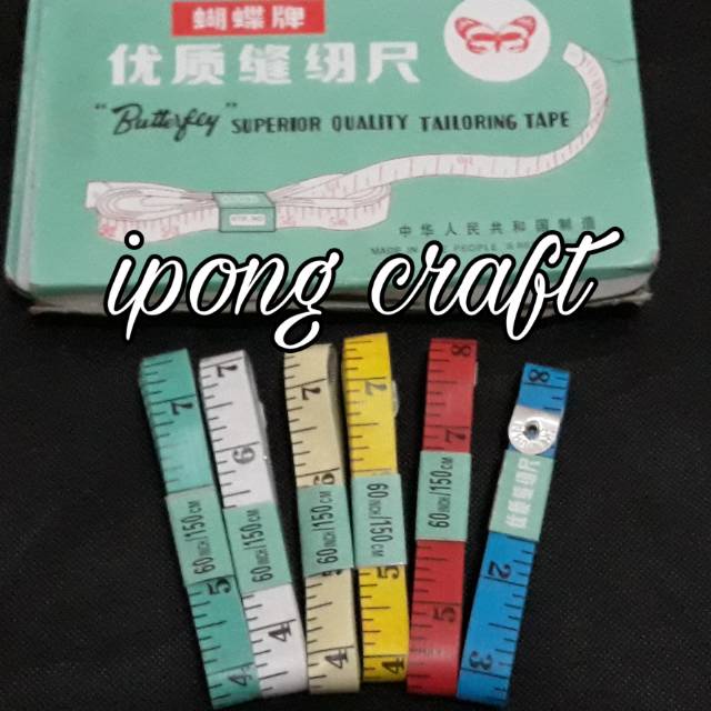 Jual Meteran Jahit /Meteran Kain /Metlin | Shopee Indonesia