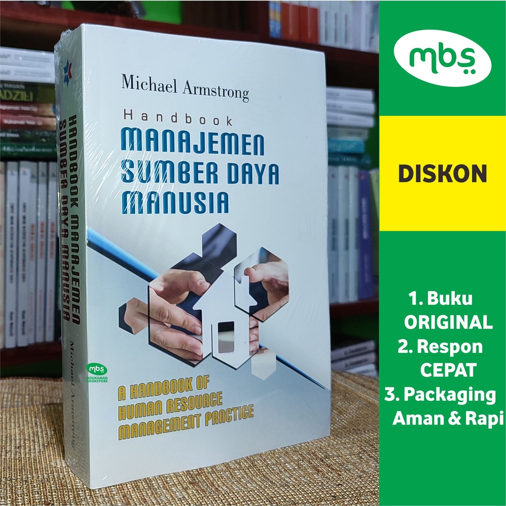 Jual BUKU HANDBOOK MANAJEMEN SUMBER DAYA MANUSIA - Michael Armstrong | Shopee Indonesia