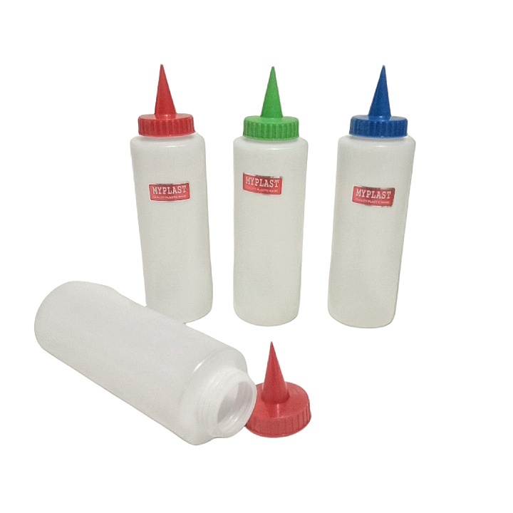 Jual BOTOL SAUS SAOS BOTOL KECAP 400ML BOTOL MAYONAISE LANCIP WARNA ...