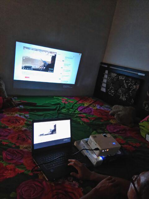 IDBTECH T15 MINI projector WXGA 960x640 1800 Lumen 3D HD 1080P | Shopee ...