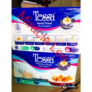 Jual Tissue TESSA Handtowel - Pengesat - Dapur - Tissue 150 Sheet ...