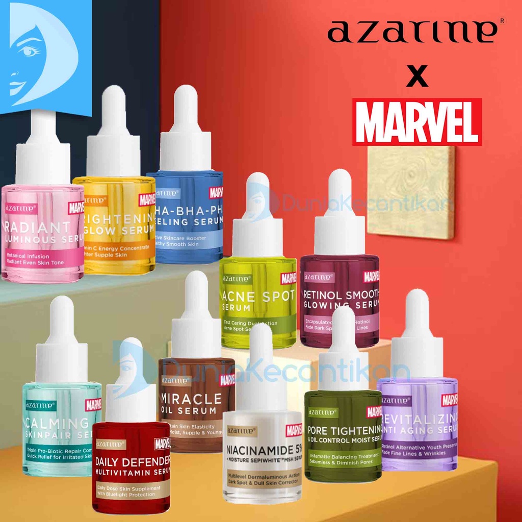 Jual AZARINE Serum Marvel Edition 20 ml Face Serum Acne Revitalizing ...