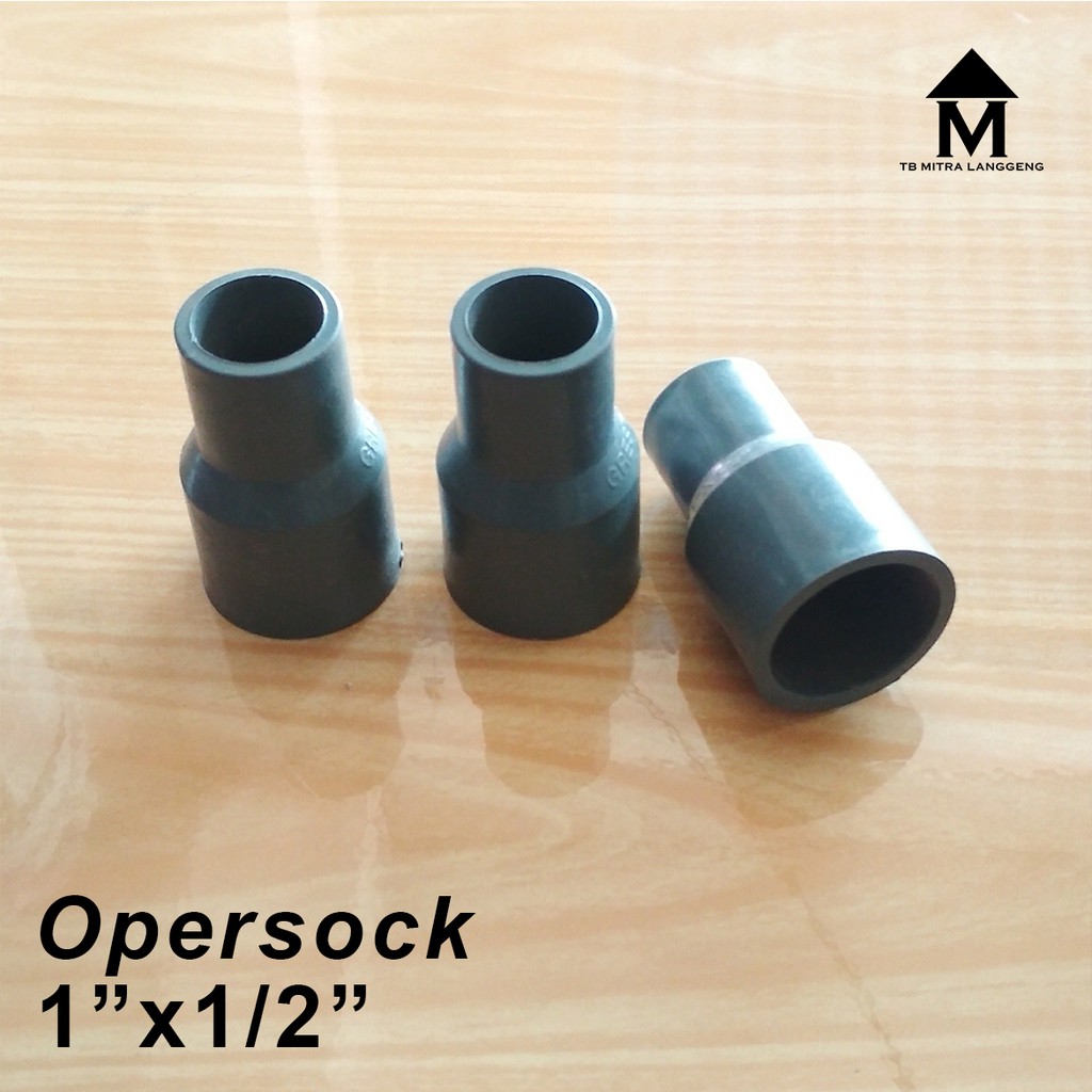 Jual Sock 1" x 1/2" inch - Socket opersock Overloop sok Sambungan Pipa PVC Indonesia|Shopee ...