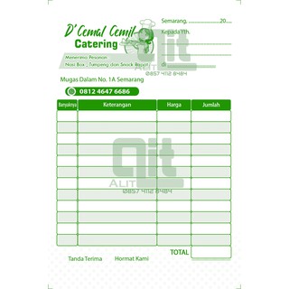 Jual Cetak Nota Rumah Makan/ Cafe Indonesia|Shopee Indonesia
